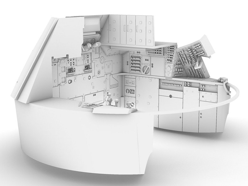 Apollo Command Service Module Interior Apollo 11 Command And Service